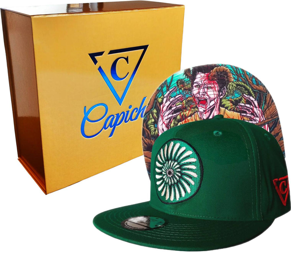 Leech Snapback - Green | CAPICHE CAPS