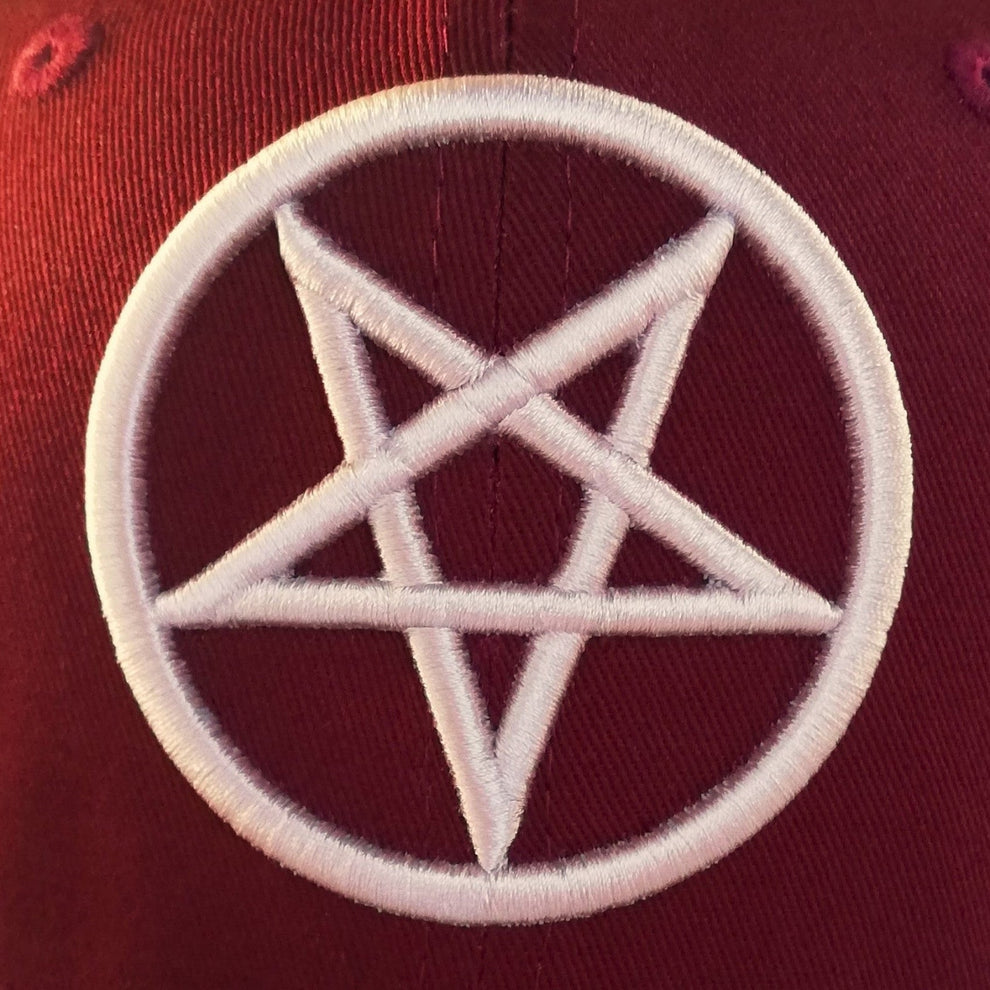 Cursed Dolls Snapback - Red/Light Beige | CAPICHE CAPS